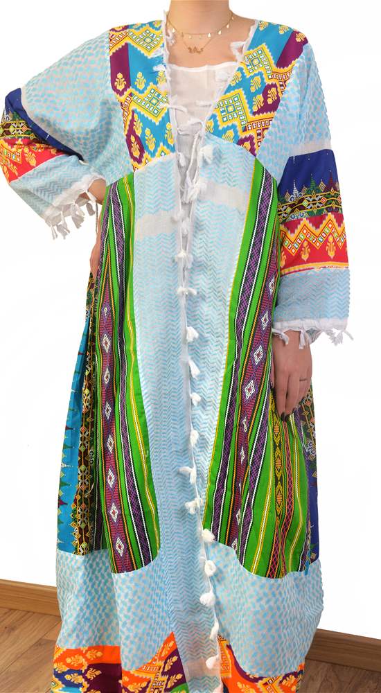 KN02 Kaftan Keffiyeh & Najaf | Lebanese Handmade - Women - Clothing ...